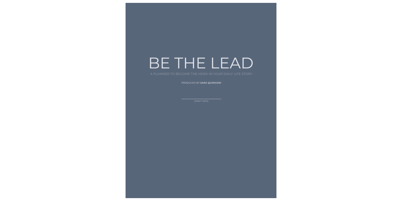 Be The Lead Planner | BookBaby Bookshop