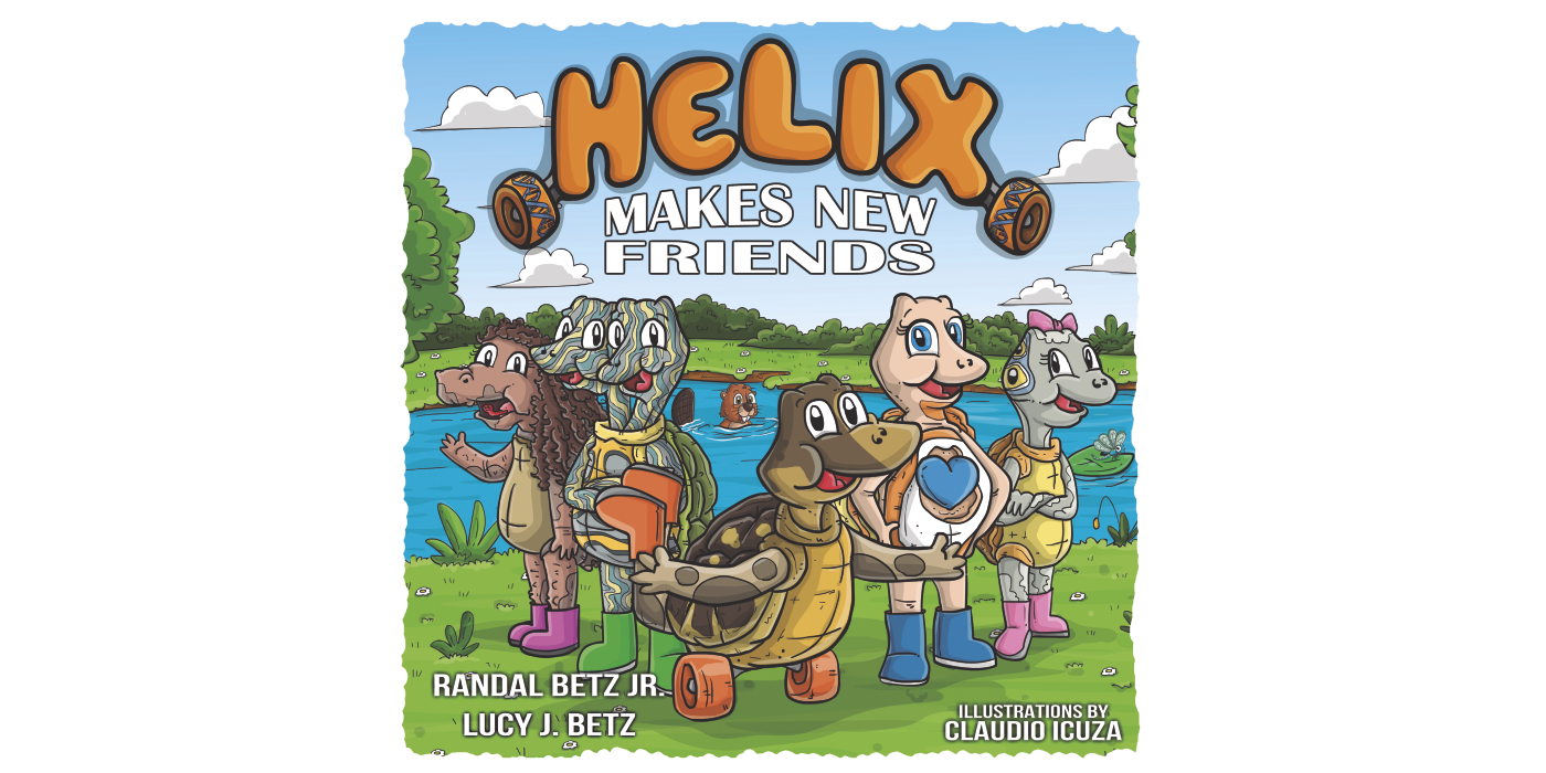 Helix Makes New Friends | BookBaby Bookshop